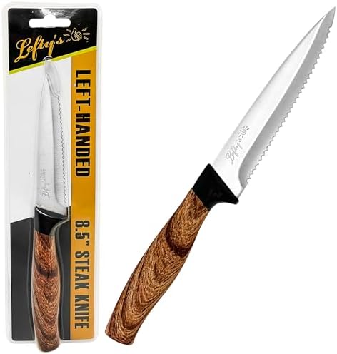 Amazon.com: Lefty’s Left Handed Steak Knife - Stainless Steel Durable ...