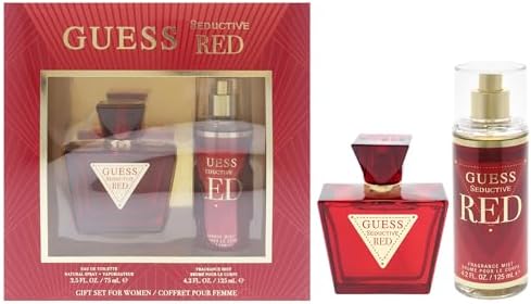 Amazon.com : Guess Seductive Eau de Toilette and Mist Red Gift Set for ...