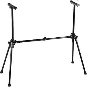 Amazon.co.jp: Electronic Keyboard Stand, Double Layer Folding Thick ...