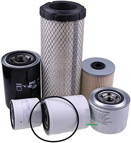 Amazon.com: Solarhome Hydraulic,Transmission,Engine Oil Air Filter Kit ...