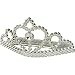 Amscan Tiara Argento con Pettine capelli 6 pezzi : Amazon.it: Moda