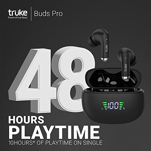 truke Buds PRO Hybrid Active Noise Cancelling ANC Bluetooth Truly ...