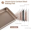 Amazon.com: Barlket Rectangle Cake Pan, 9x11 Baking Pan, Deep Bread Pan ...
