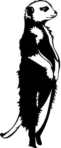 Meerkat Car,Camper Van Window 4x4 Sticker Decals #1 : Amazon.co.uk ...