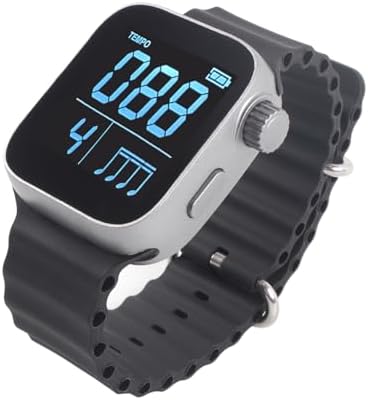 Amazon.com: Rockhouse Metronome Watch, Wearable Vibrating Metronome ...