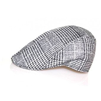 Buy JUBINATION Men's Brown Woolen Check Golf Cap/Devanand Cap at Amazon.in