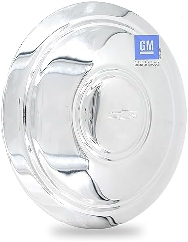 Amazon.com: 4PCS CHROME CHEVY GM Rally 3 Tri-Bar Spinner Wheel Center ...