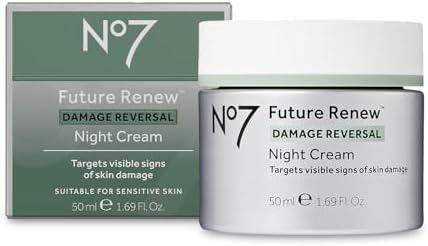 Amazon.com: No7 Future Renew Damage Reversal Night Cream - Anti Aging ...