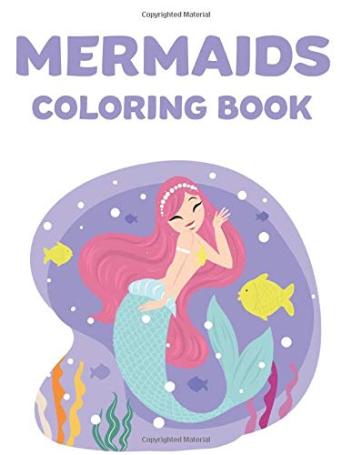 Buy Mermaids Coloring Book: Magical and Mythical Coloring Pages With ...