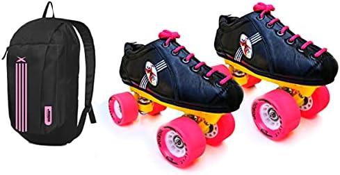 Jaspo Honda PRO 30 Quad Skates with Rubber Wheels Fixed Body Roller ...