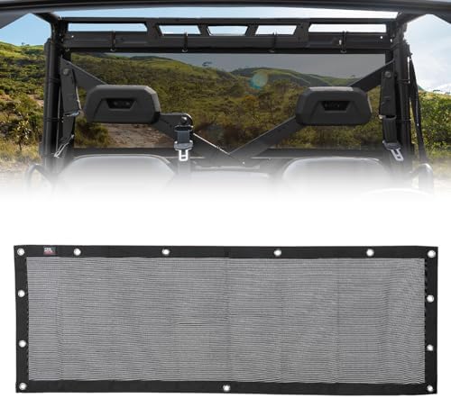 Amazon.com: KEMIMOTO UTV Rear Window Net, Back Windshield Net ...