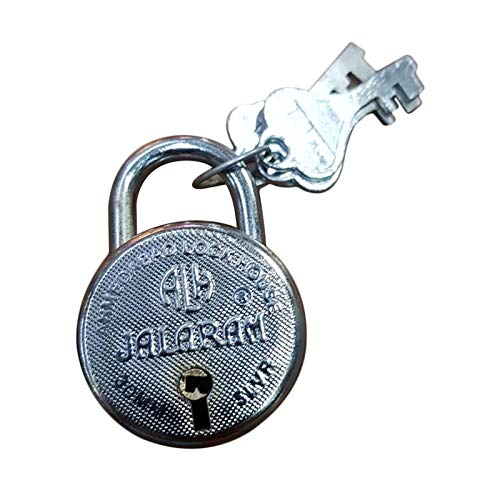 Ahmedabad Lock House Jalaram 30mm 5 Levers Steel Door Lock with 4 Keys ...