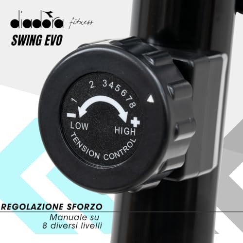 Diadora Fitness Swing Evo Cyclette con Hand Pulse a norma CE ...
