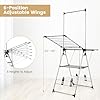 Amazon.com: Tangkula 2-Layer Stainless Steel Drying Rack, Foldable ...