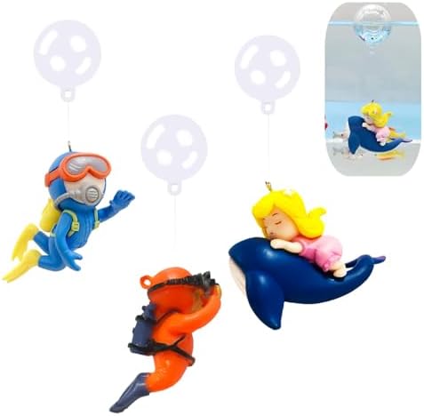 Amazon.com: Nanchroadly 3 PCS Floating Fish Tank Decorations | Cute ...