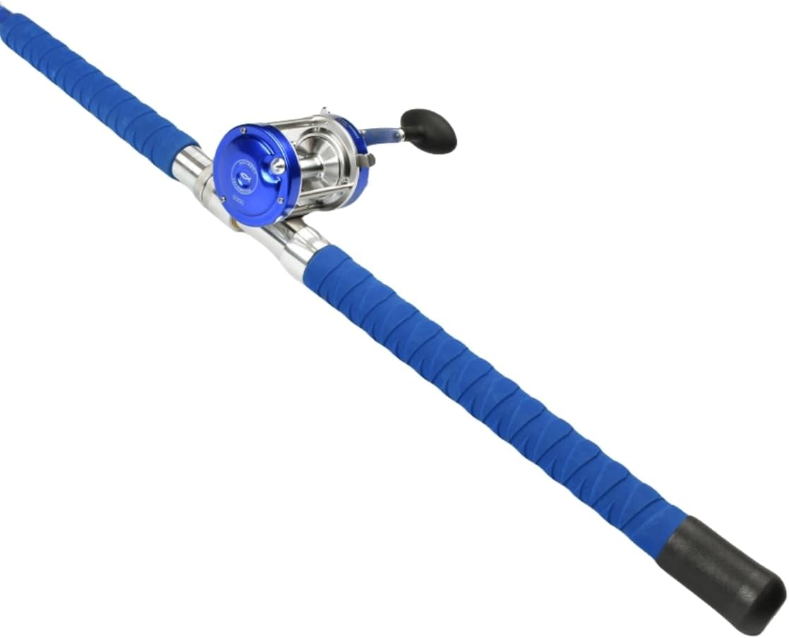 Amazon.com : ANCIENT MARINER Catfish Rod and Reel Combo Medium Heavy ...