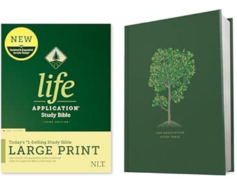 Tyndale NLT Life Application Study Bible, Third Edition, Large Print ...