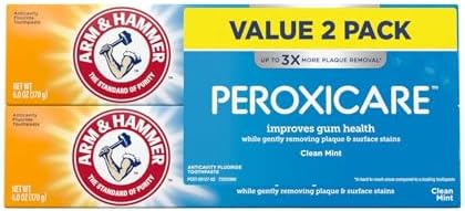 Amazon.com : Arm & Hammer Peroxicare Healthy Gums Toothpaste Twinpack ...