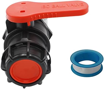 Amazon.com: 75mm IBC Tote Tank Adapter Ball Valve, 2.95" Coarse Thread ...