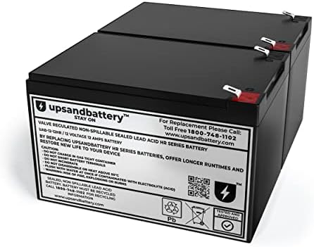 UPSANDBATTERY™ Compatible Battery for APC RBC17 Replacement Battery ...