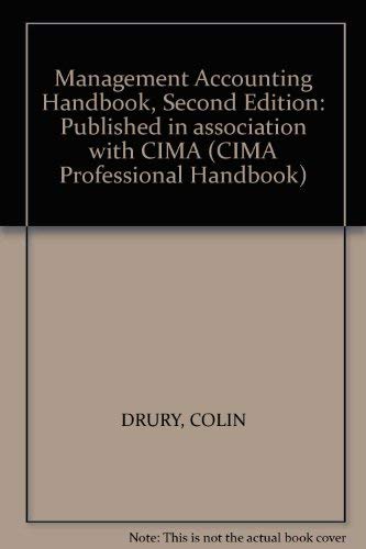 Buy Management Accounting Handbook (CIMA Professional Handbook) Book ...