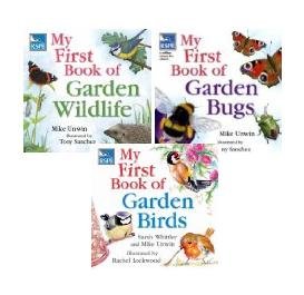 RSPB My First Book of Garden Birds, Wildlife and Bugs 3 Book Pack ...