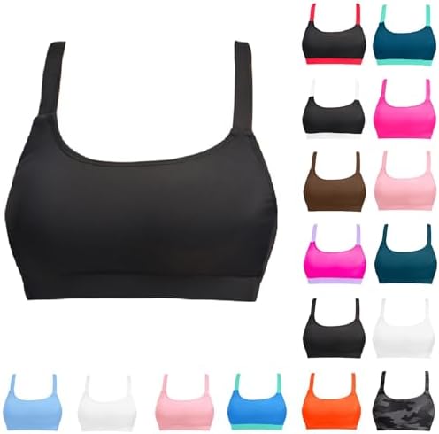 Women's Full Coverage Bikini Tops Push Up Swimsuit Vest Summer Beach ...