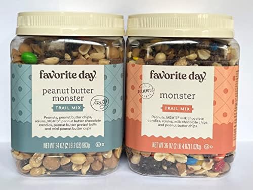 Amazon.com: Favorite Day Monster Trail Mix AND Peanut Butter Monster ...
