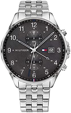 Tommy Hilfiger Stainless Steel Analog Grey Dial Men Watch-Th1791707W ...