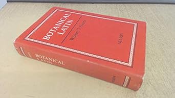 Botanical Latin: Stearn, William T.: Amazon.com: Books