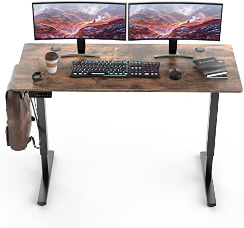 Amazon.com: edx Height Adjustable Standing Desk, Electric Stand up ...
