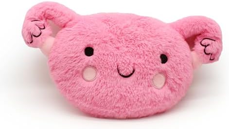 Amazon.com: Cuterus Heatable Uterus Plush | Large 14" Stuffed Animal ...