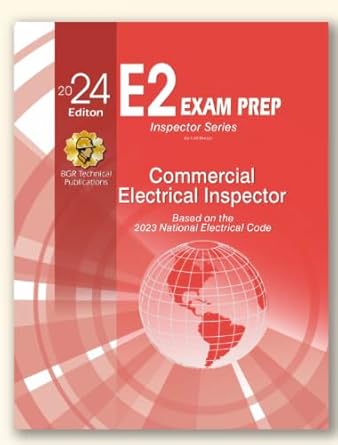 Amazon.com: Commercial Electrical Inspector E2 Exam Prep Book, 2024 ...