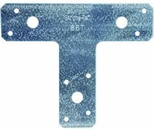 Amazon.com: 2Pack 3"x3"in T Bracket/Mending Strap (Nails Included ...