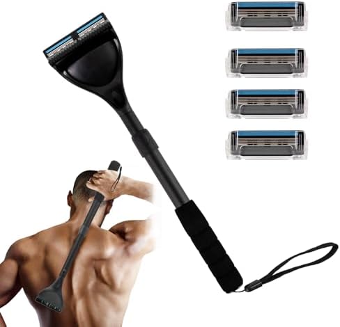 Amazon.com: Bearback Back Shaver for Men – DIY Razor with Pivoting ...