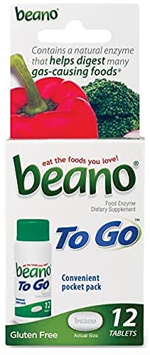 Amazon.com : Beano To Go | Gas Prevention and Digestive Enzyme ...