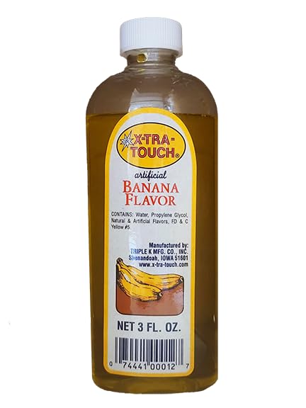 Amazon.com: X-TRA TOUCH Banana Flavoring, 3 oz. : Grocery & Gourmet Food