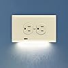 SnapPower GuideLight PLUS - LED Bright/Dim/Off Sensor Night Light ...