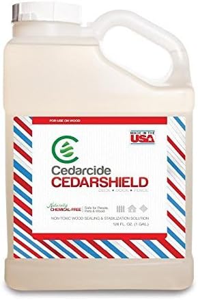 Cedarcide Cedarshield (1 Gallon) | Non-Toxic Wood Treatment and ...