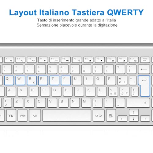 cimetech Tastiera wireless Layout Italiano - ConsiglioPro.it
