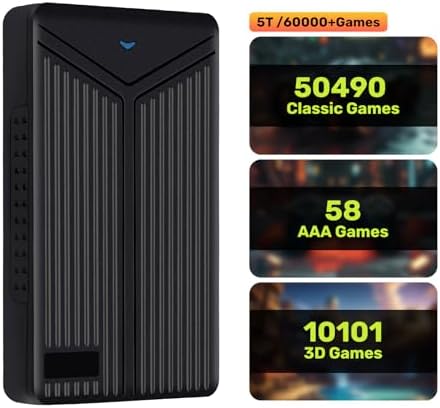 Amazon.com: 5TB Retro Console HDD, Retro Drive With 60649 Plug and Play ...