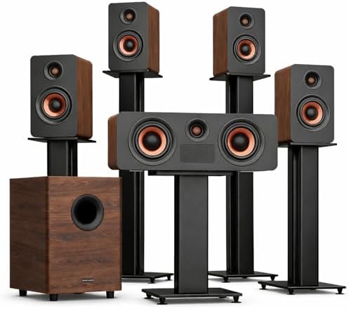 Amazon.com: True 5.1.4 Hi-Fi Surround Sound System with Dolby Atmos ...