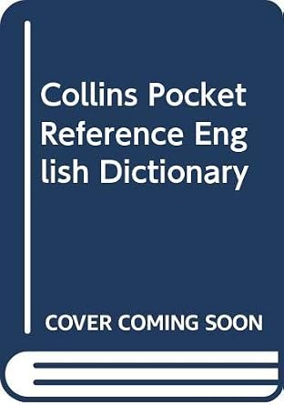 Collins Pocket Reference English Dictionary: HarperCollins ...