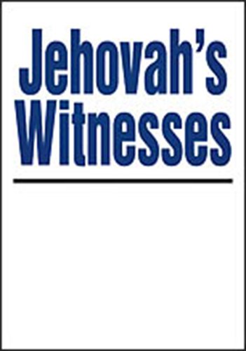 Jehovah's Witnesses (IVP Booklets): Walters, Wesley P., Goedelman, M ...