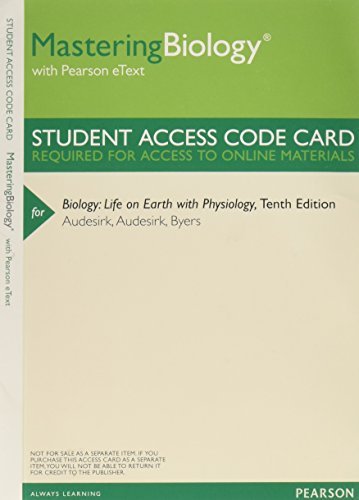 Masteringbiology with Pearson Etext - Valuepack Access Card - For ...