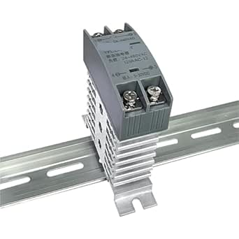 10A 25A 40A 60A 80A 100A 120A Din Rail with Radiator Integrated SSR DC Control AC DC-DC AC-AC ...