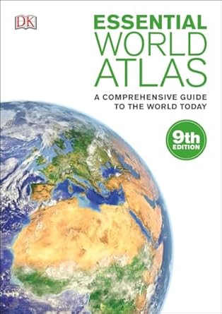 Amazon.com: Essential World Atlas: A Comprehensive Guide to the World ...