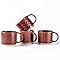 Amazon.com: GBHOME 12OZ Stackable Coffee Mugs, Ceramic Coffee Mugs with ...