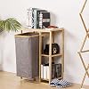 Amazon.com: Bamboo Laundry Hamper Basket Table - 11.8''x19.6''x27.5 ...