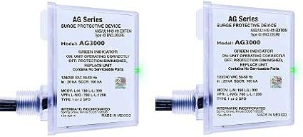 Amazon.com: Intermatic AG3000 HVAC Surge Protective Device, Gray (2 ...